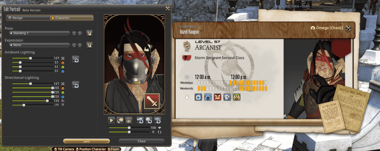 Creating a Cool Adventure Plate In FFXIV