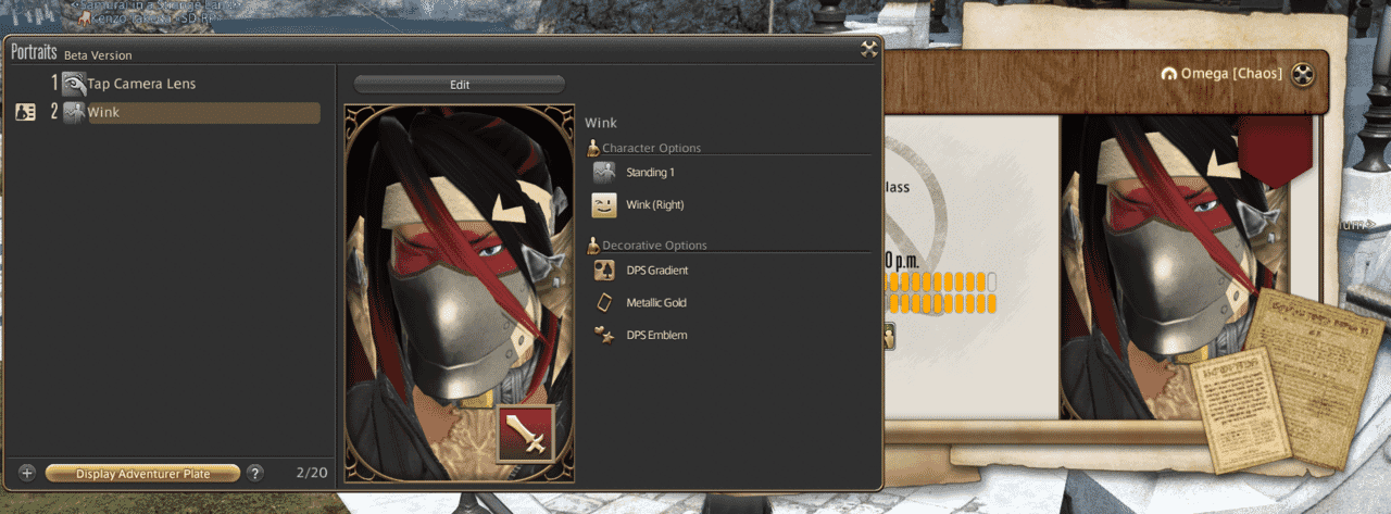 Creating a Cool Adventure Plate In FFXIV